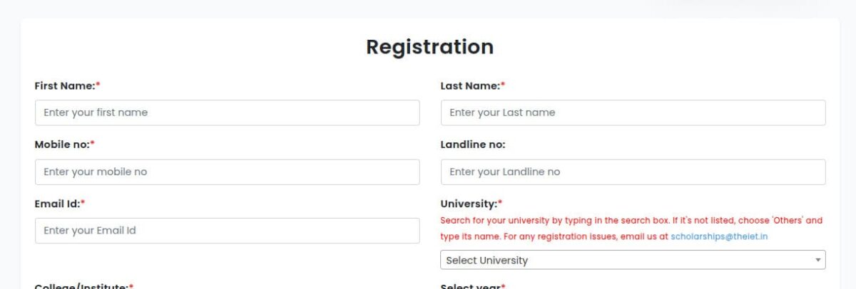 IET India Scholarship Award 2025: Eligibility, Application Process ...